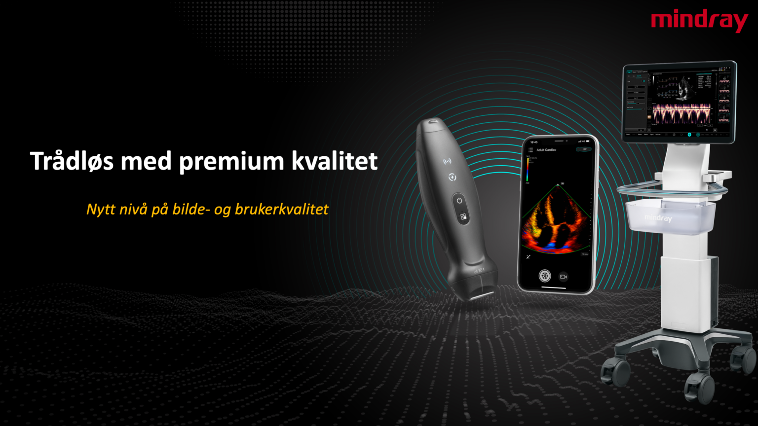 Mindray TE-Air trådløs ultralyd - adCARE AS